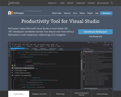Resharper 20 Years Of Leading The Way In Developer Tools Jetbrains Developer Tools For