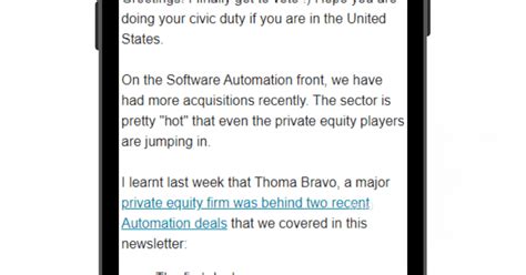 Newsletter Bot Nirvana