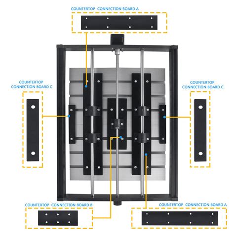 2x Cnc 3018 Extension Kit Upgrade Kit 3018 To 3040 Countertop Accessories Compatible With 3018