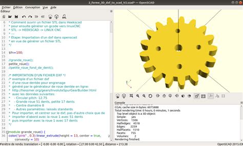 Comment Générer Dans Heekscad Heekscnc Un Gcode Pour Linux Cnc à Partir Dun Fichier Stl