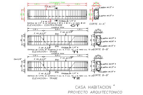 Beam And Column Section Plan Detail Layout File