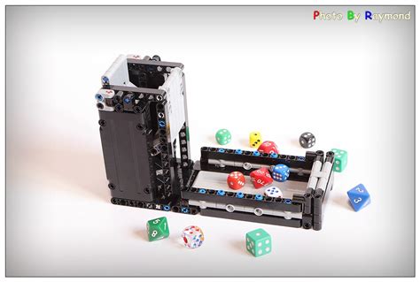Lego Moc Technic Dice Tower By Colorant Rebrickable Build With Lego