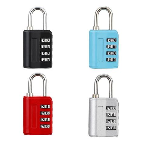 Zinc Aalloy Combination Lock Tamper Proof Compact Lightweight Numeric