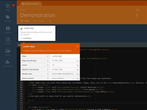 Leaflet Map Plugin October Cms