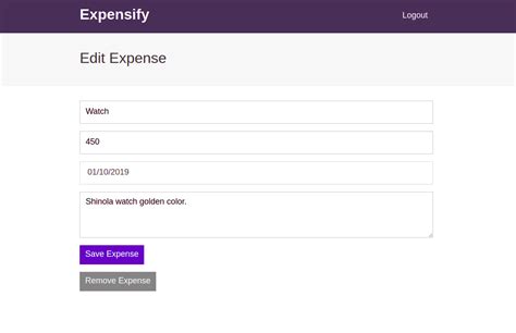 Github Iamhamzayousaf Expensify App Application Using React Js