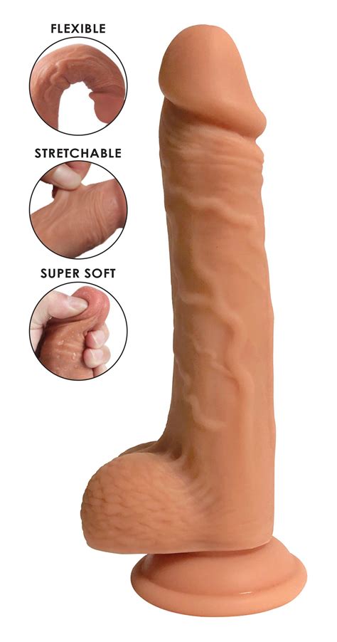 Easy Riders Dual Density Silicone Dildo Inch Sex Toy Distributing