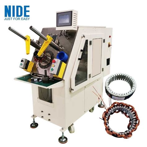 Automatic Alternator Stator Winding Coil And Wedge Inserting Machine With Plc Control