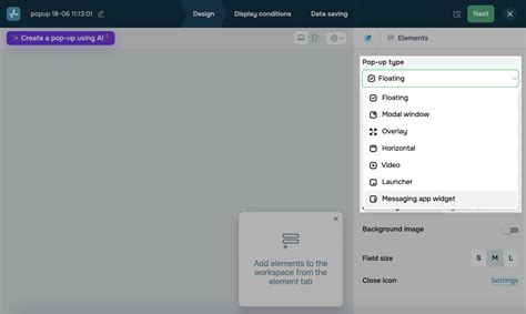 Create A Messaging App Widget SendPulse