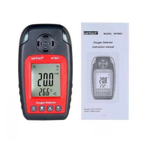 Wintact Wt8821 Oxygen Gas Detector With Monochromatic Lcd Display Bui Jg Superstore