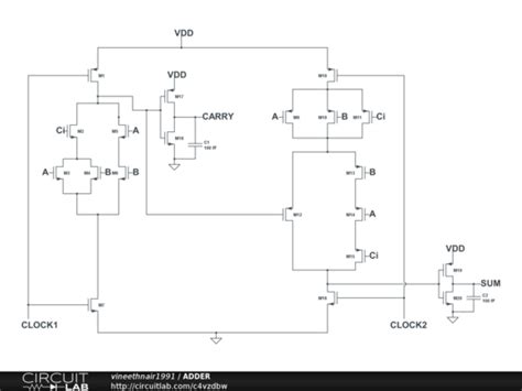ADDER CircuitLab