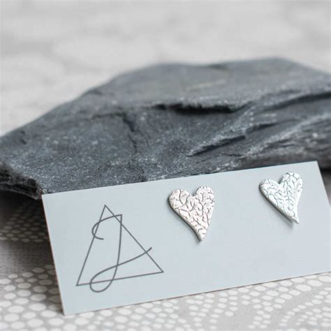 Heart Studs Inspire Makers
