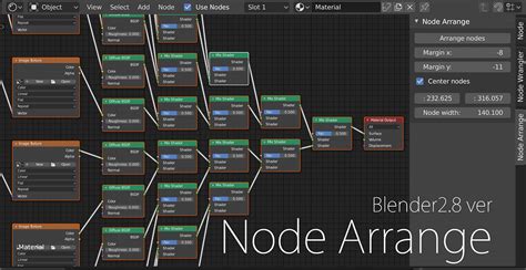 Node Arrange Blender Ver Released Scripts And Themes Blender Artists Community