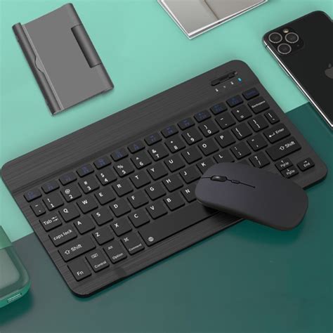 Universal Bluetooth Keyboard Mouse Wireless For Ipad Tablet Laptop Mini Slim Keyboards And Mice