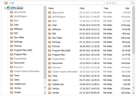 Use Of The Navigation Pane User Manual Standard Interface