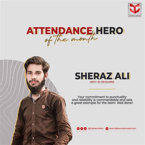 Cipher Coders On Linkedin Attendancehero Achievement Rewards