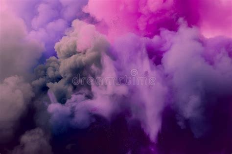Color Clouds Abstract Background Stock Image Image Of Message Brush 309144179