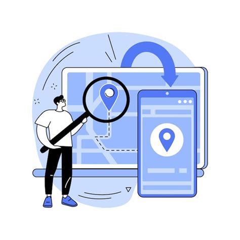 Premium Vector Crossdevice Tracking Abstract Concept Vector Illustration