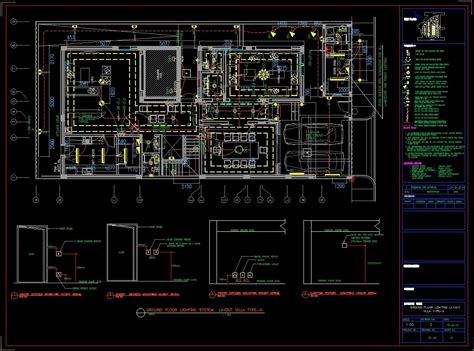 Lighting Design Dwg Full Project For Autocad • Designs Cad