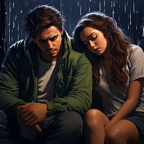 Man With His Girlfriend Thining Dee P And Fel Depressed By Krishna Negi