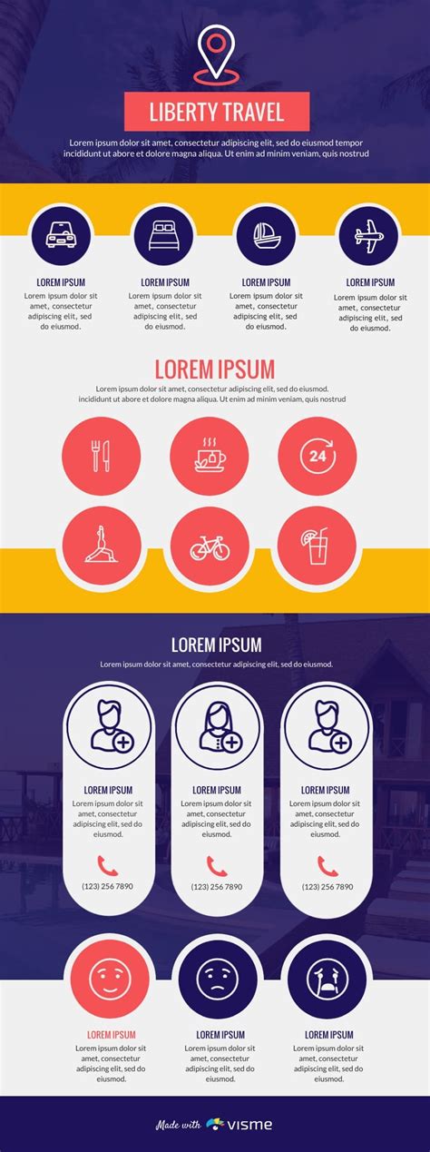 Survey Results Infographic Template Visme