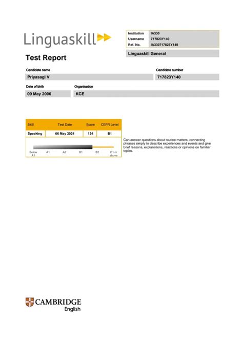 priyasagi v on linkedin achievement linguaskill cambridgeenglish languagelearning success
