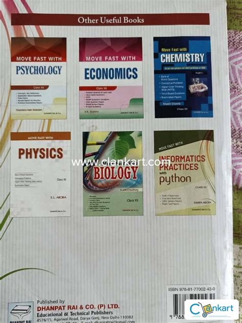 Buy Move Fast With Computer Science With Python Class Xii Book In