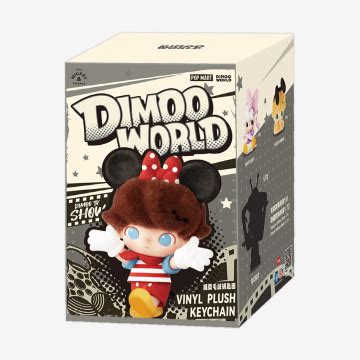 Dimoo World × Disney Series Vinyl Plush Keychain Blind Box Pop Mart