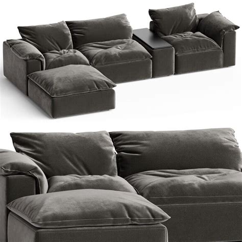 Node Systeme Sofa By Architonic 359034 3d Model Download 3d Model