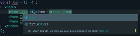 Reactjs How Can I Get Intellisenseautocompletion On Compound React Components In Webstorm
