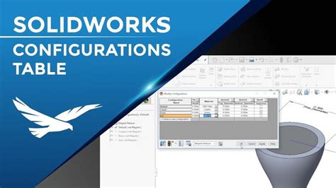 Going In Depth With The Configure Feature Table Solidworks Tutorial