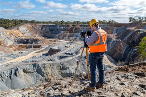 Executing Surveys For Mine Site Restoration Ar Generative Ai Premium Ai Generated Image