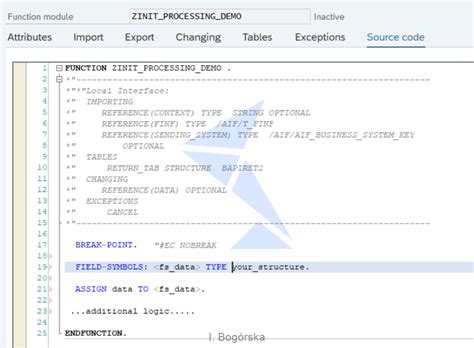 Sap Aif Using Init Function Before Mapping And Init Function Before