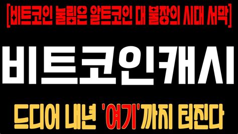 코인 비트코인캐시 비트코인캐시 코인분석 목표가 돌파의 기회를 잡아라 Youtube