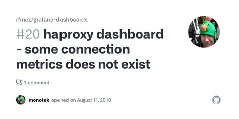 haproxy dashboard some connection metrics does not exist · issue 20