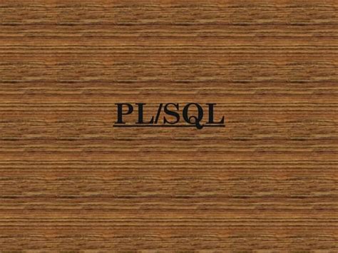 Plsql And Sql Coding Guidelines Part 5 Pptx Databases Computer Software And Applications