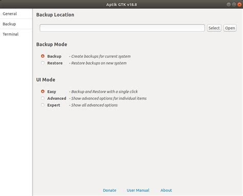 Backup And Restore Ubuntu Applications Using Aptik Vitux