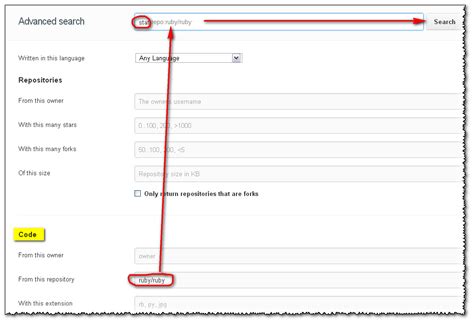Using Github Search Finding Literal Strings In English