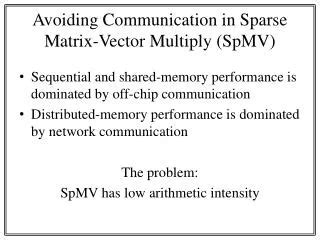 Ppt Fpga Vs Gpu For Sparse Matrix Vector Multiply Powerpoint Presentation Id