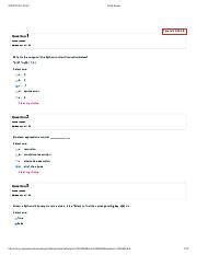 Comprehensive Guide To Python Final Exam For CS Course Hero