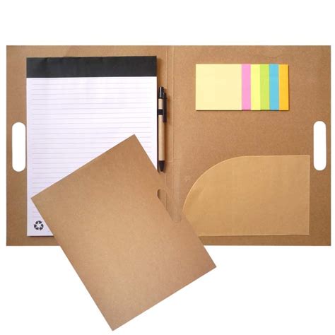 Personalized Eco A4 File Folder Memo Notebook For Office Supplies Sticky Notes And Note Pad