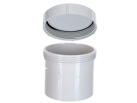 Dwv Threaded Access Cap And Coupling 150mm From Reece