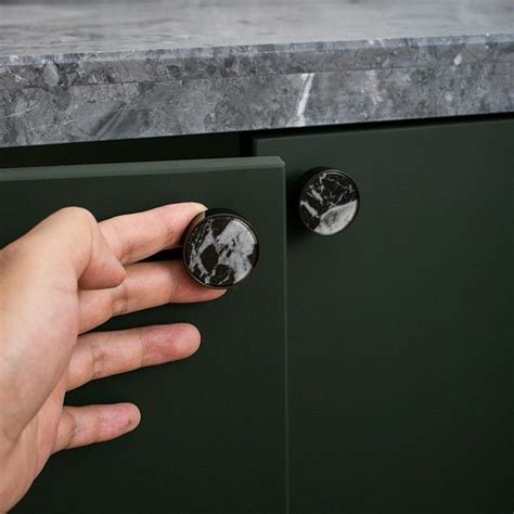 감성을더하다 인테리어 수전 장식품 홈웨어 생활용품 On Instagram 블랙 대리석 써클 주방 서랍 싱크대 수납장 침실