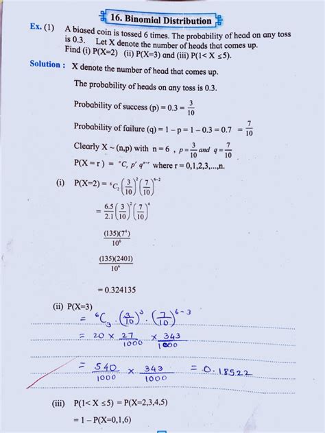 Binomial Distributions Practical Pdf