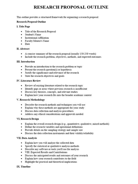 Research Proposal Outline Pdf Data Epistemology Of Science