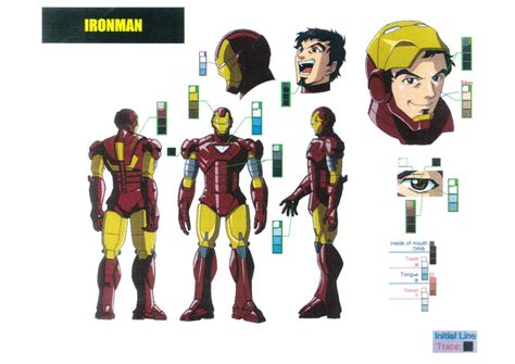 Iron Man Tony Stark Avengers Series Disk Wars Avengers Marvel