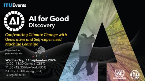 Confronting Climate Change With Generative And Self Supervised Machine Learning AI For Good