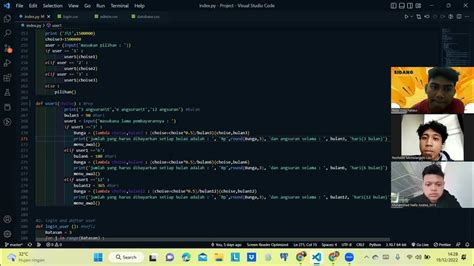 Functional Programming Python Project Uas Program Peminjaman Uang