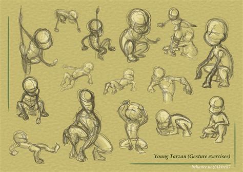 Gesture Exercises Behance