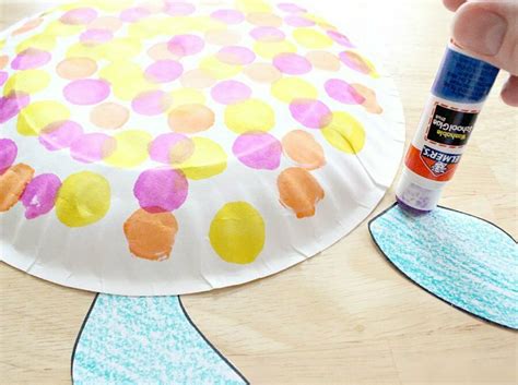 ساخت کاردستی لاک پشت با آموزش تصویری کاغذ رنگی