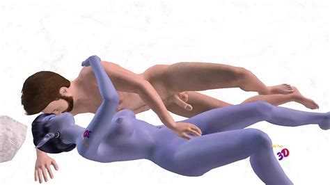 3d Animated Sex Videos Elf Girl Foreplay With Man Kissing Breasts
